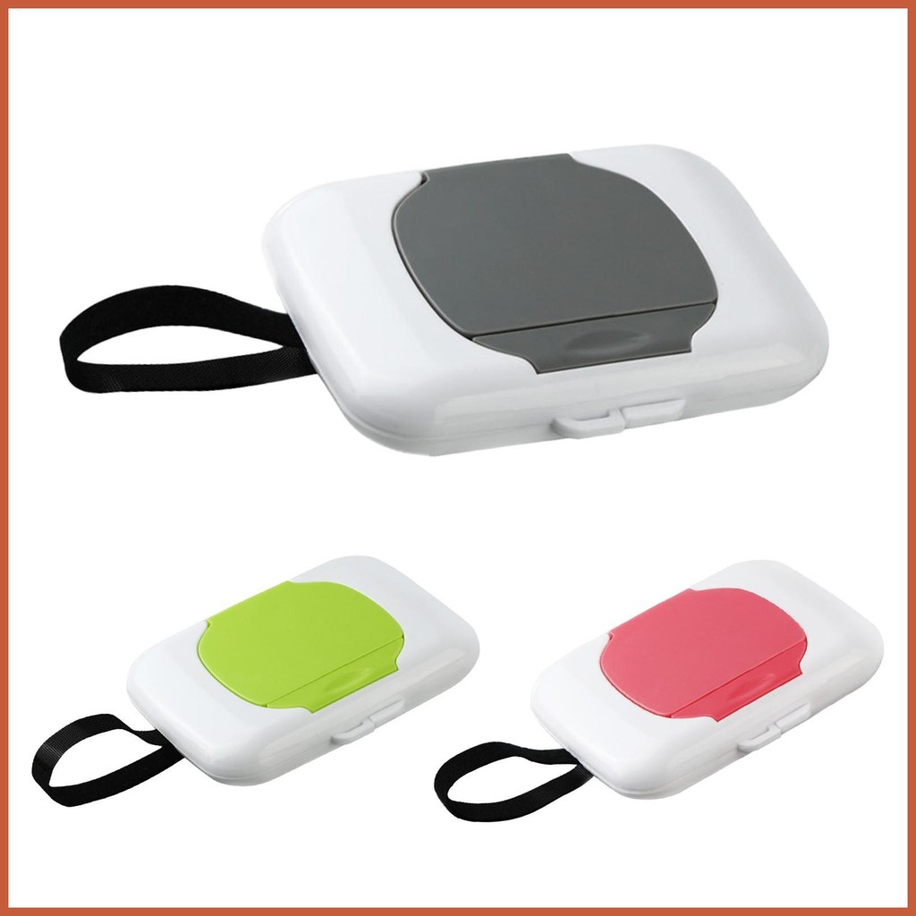 Travel Wipes Case Reusable Refillable Wet Wipe Holder Case Reusable ...
