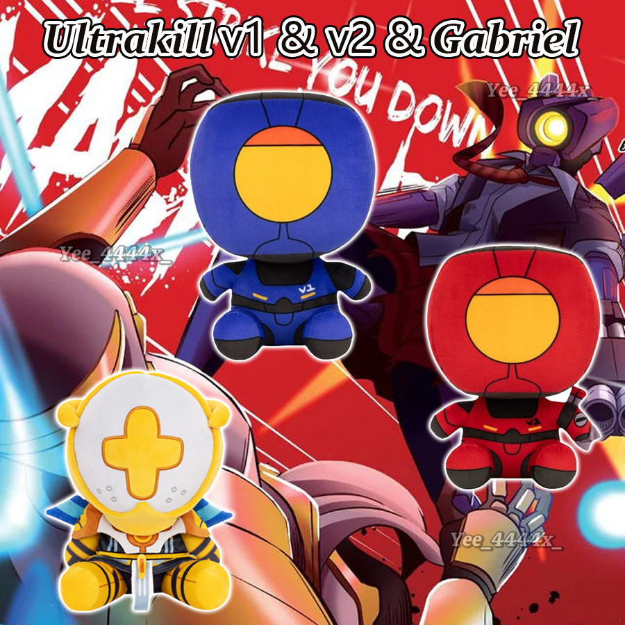 Ultrakill Plushies Ultrakill V1 & V2 & Gabriel ตุ๊กตาตุ๊กตาตุ๊กตาตุ๊กตา ...