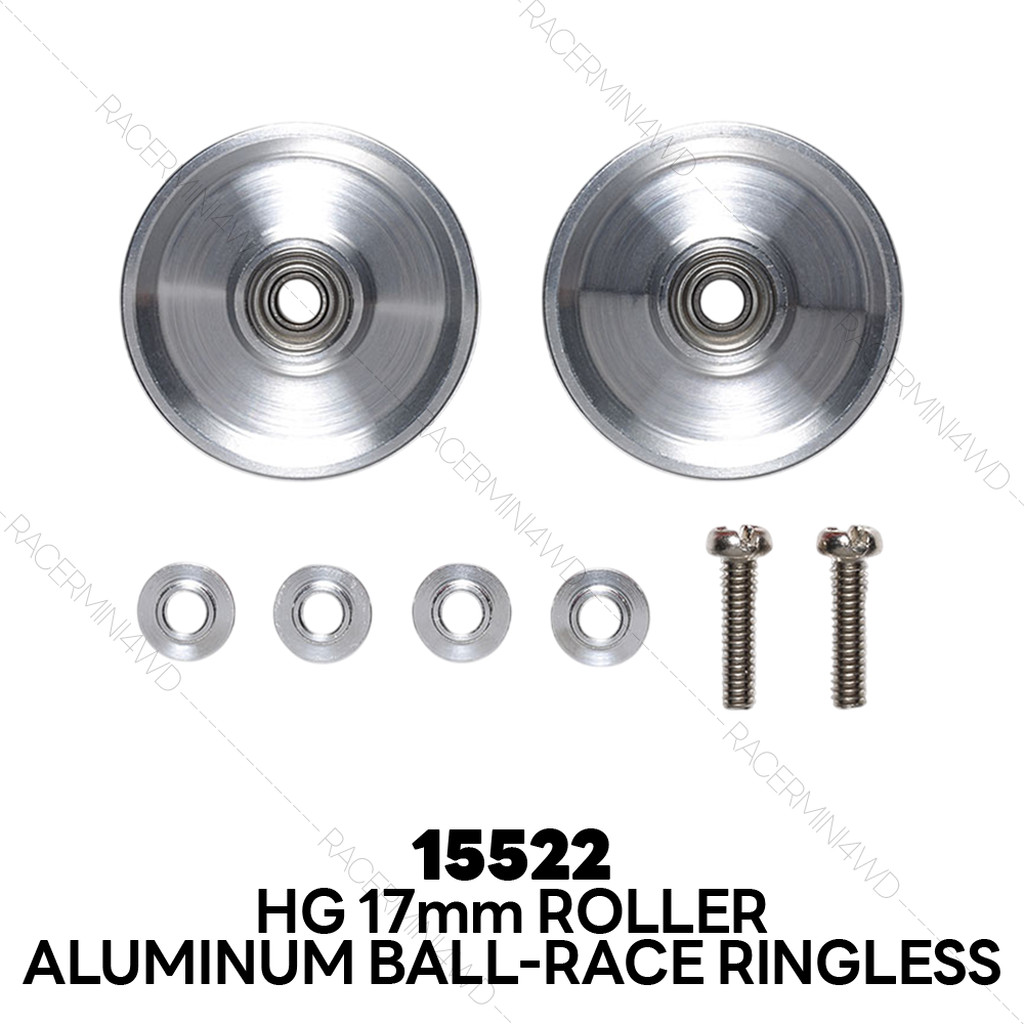 TAMIYA HG 17mm Aluminum Ball-Race Rollers (Ringless) 15522 | Shopee ...