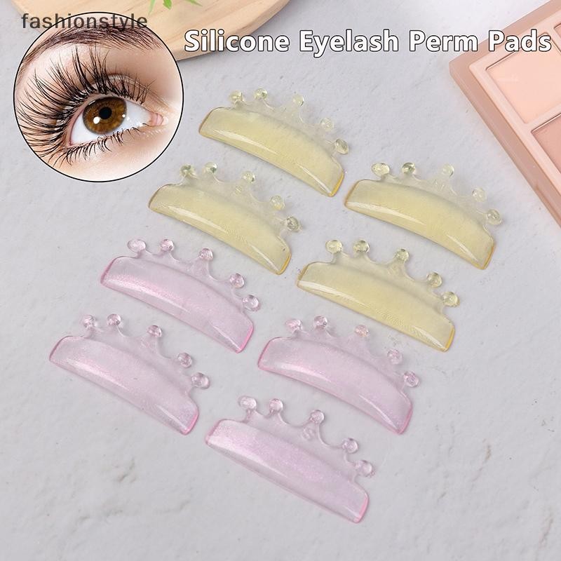 [Fas] 2 คู่ Crown Shape กาวฟรีซิลิโคน Eyelash Perm Rod Lash Lifting ...