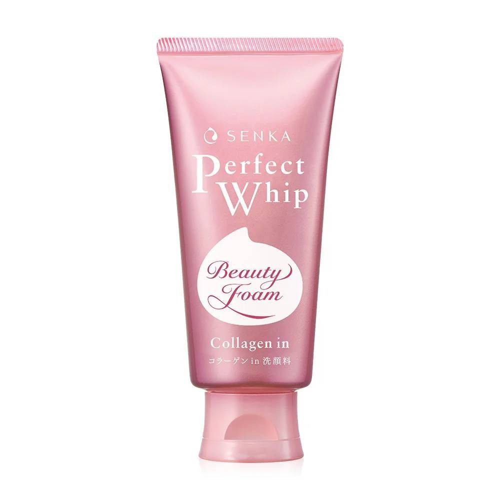 Senka Perfect Whip Beauty Foam Collagen in 150g วิปโฟมล้างหน้า ทำความ ...