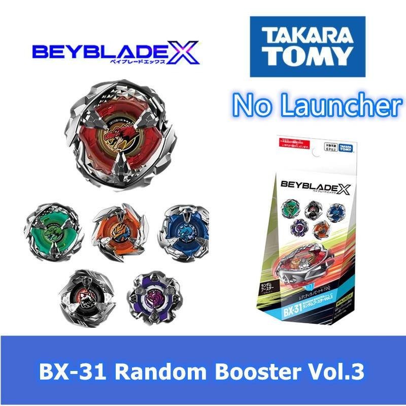 Takara Tomy Beyblade-X BX-31 Random Booster Vol.3 (Whole Set 6 Pcs ...