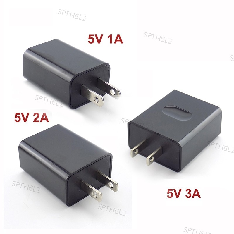 5v 1A 2a 3A พอร์ต USB เดี่ยวปลั๊ก US USB Travel Charger อะแดปเตอร์ Wall Charger อะแดปเตอร์ TH6L2 ...