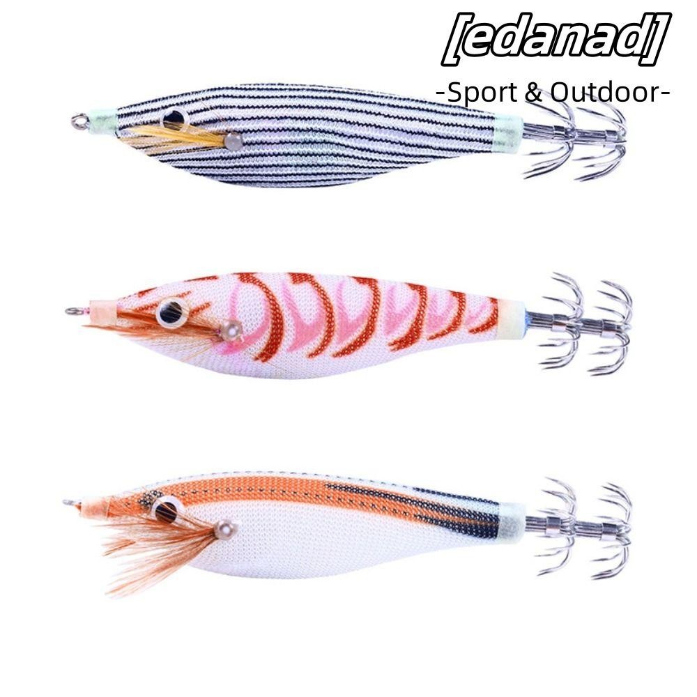 Edanad ไม ้ กุ ้ งล ่ อ , อุปกรณ ์ ตกปลาตะกั ่ ว sinker ปลาหมึก hook, 2023 10CM-9G Jigs ระเบิด ...
