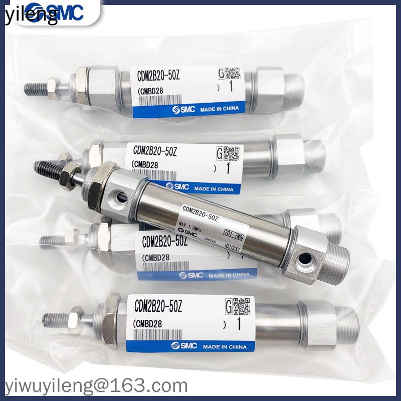 Smc กระบอกมินิสแตนเลส CDM2B20/2532/40-25/50/75/100/125/150Z175/200AZ | Shopee Thailand