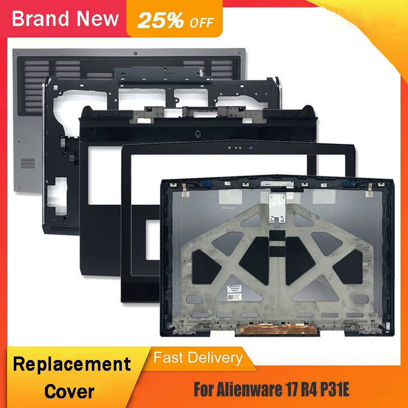 Dell Xinwei dell alienware 17 r4 p31e แล ็ ปท ็ อปปกหลัง lcd ด ้ านหน ้ ...