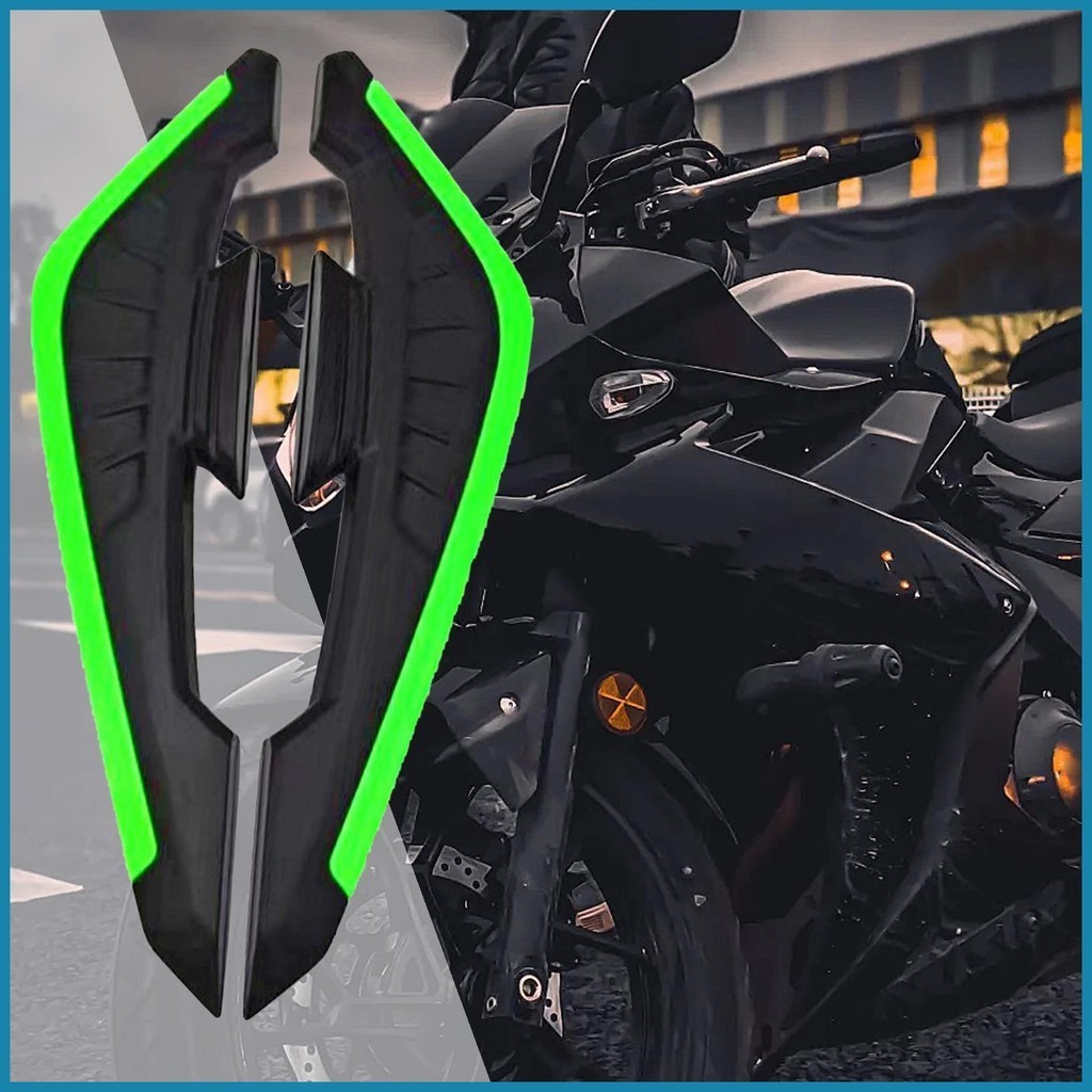 สปอยเลอร์รถจักรยานยนต์ Wing Motorcycle Front Fairing Aerodynamic ...
