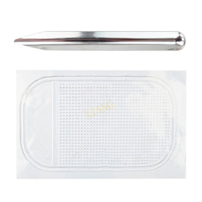 Xgb 2 ชิ ้ นชุดสแตนเลส Scoops และซิลิโคน Pad Bead Picker เสื ่ อกันลื ่ ...