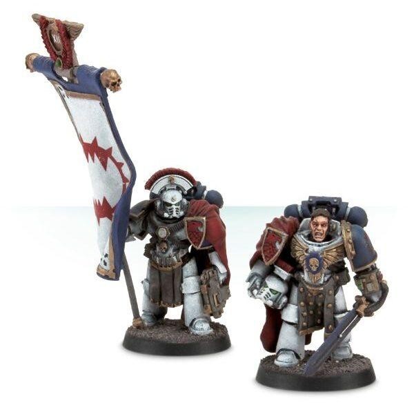 Space Marines H219 MK4 Legion MKIV Command Set โมเดลเรซิ่นสามมิติ ...
