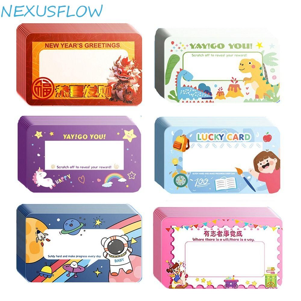 Nexusflow ตั๋วบัตรกํานัล 20 ชิ้น, ครบรอบ DIY ของขวัญการ์ดรอยขีดข่วน, กิจกรรมตลกโปรดปรานพรรคเกม ...