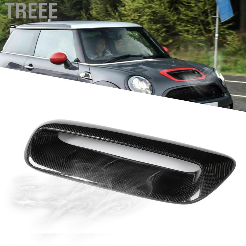 Treee Bonnet Air Vent Hood Intake คาร์บอนไฟเบอร์ป้องกันรังสี UV สำหรับ ...