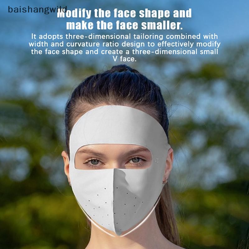 Bwth Ice Silk UV Protection Facekini Mask - หน้ากากป้องกันรังสียูวีแบบ ...