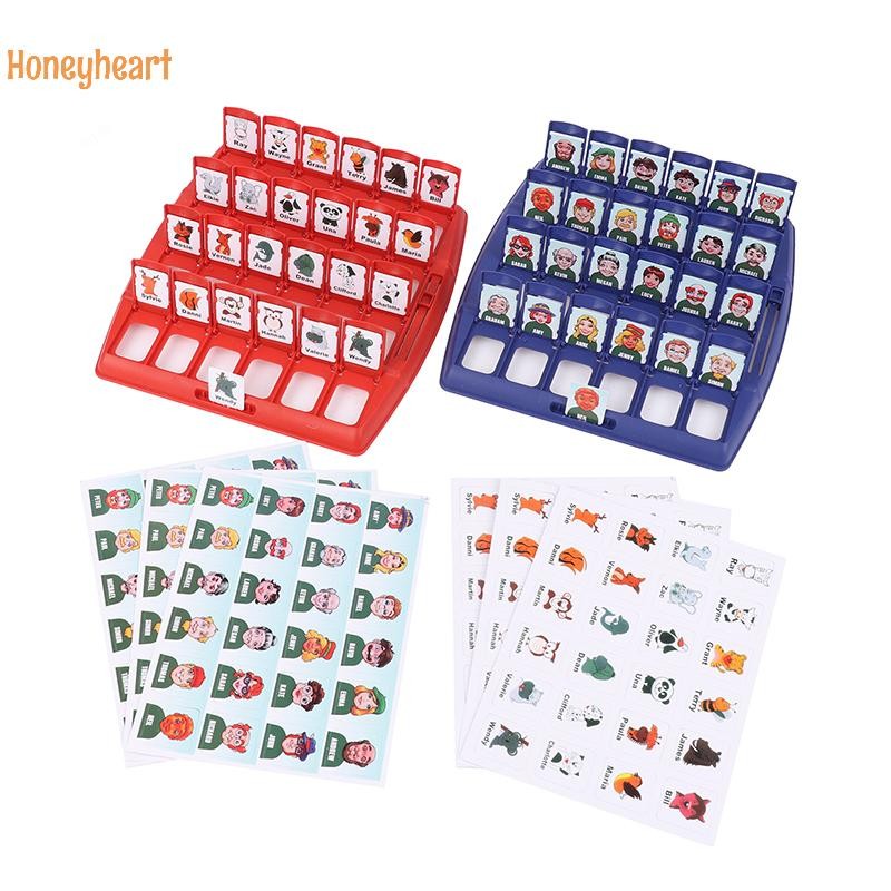 Who Is It Family Memory Guessing Game เด็กตลก Montessori Antistress ของ ...