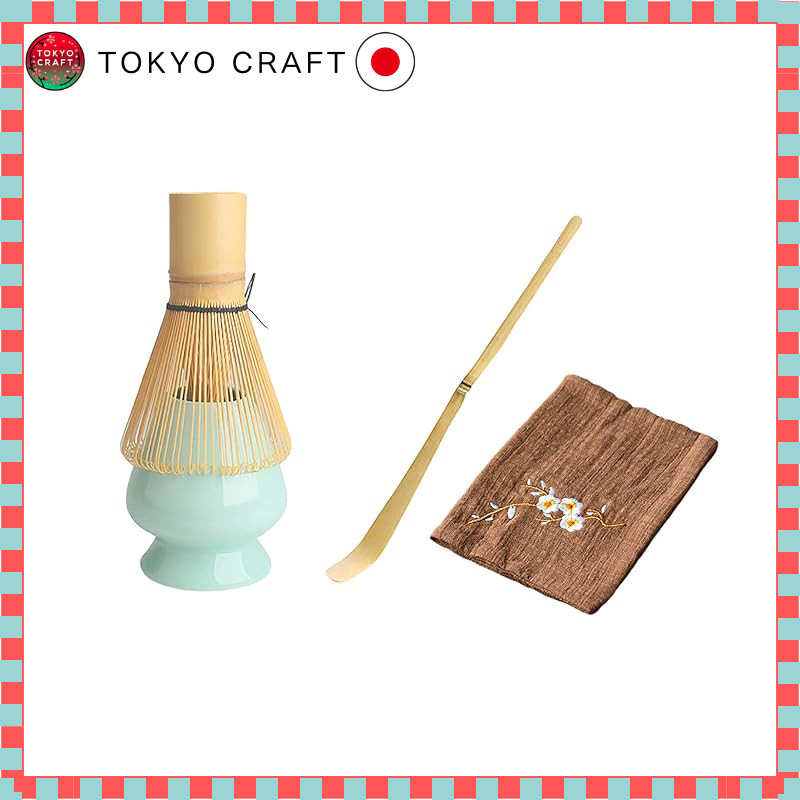 【direct from Japan】 Matcha Tea Ceremony Tool Set - Traditional Bamboo ...