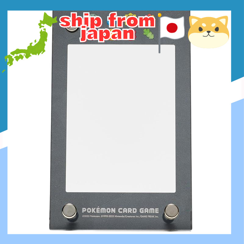 Pokémon Center Original Pokémon Card Game Display Frame Gym Badge Red ...