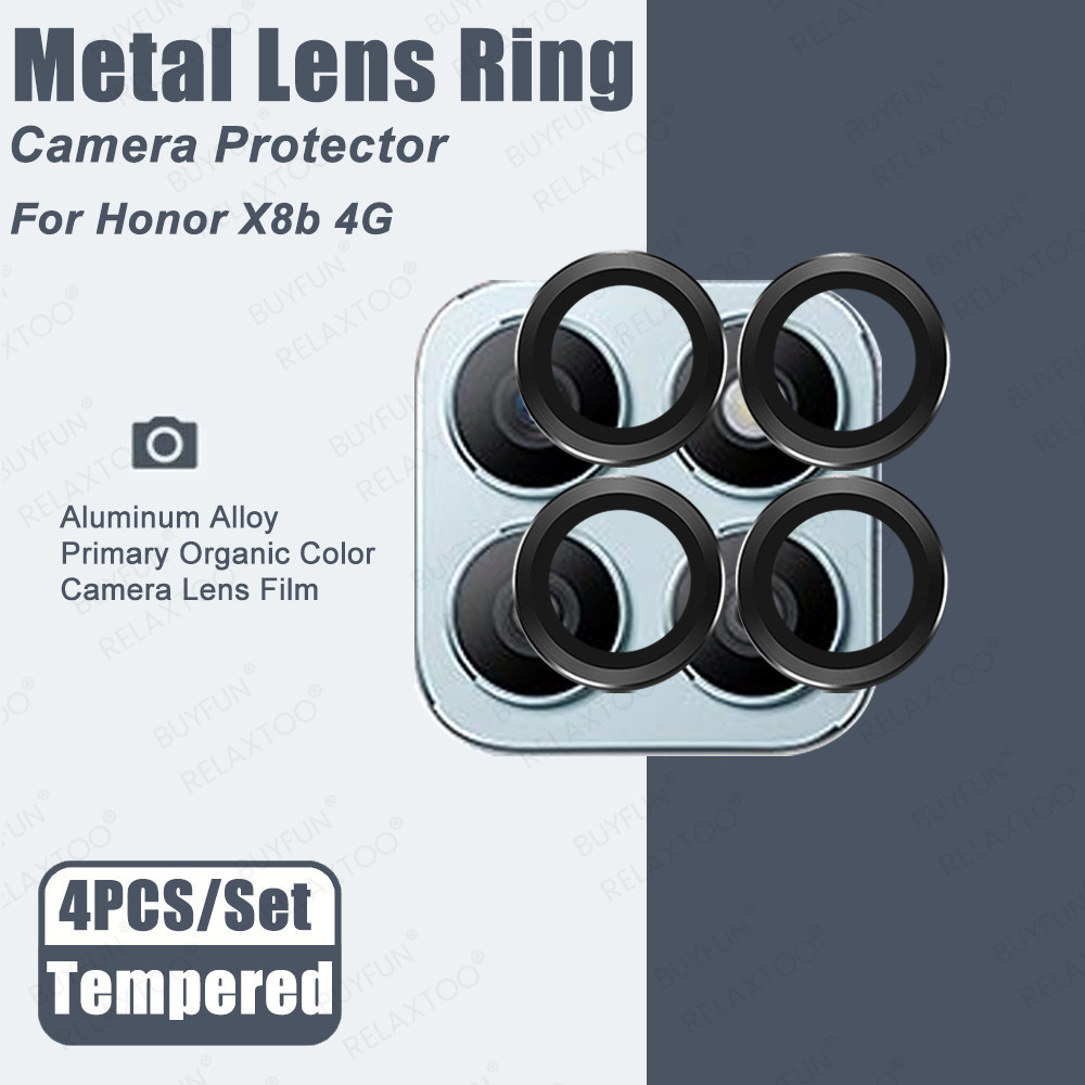 ฝาครอบเลนส์กล้อง โลหะผสม สําหรับ Honor X8b Honor X8b Honar Honer Hono ...