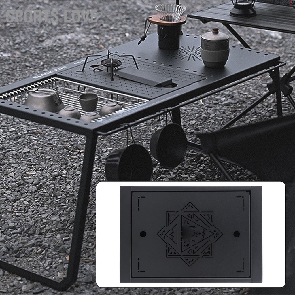 Sports Love สำหรับ IGT Series Outdoor Camping Table Board สแตนเลสสตีล ...