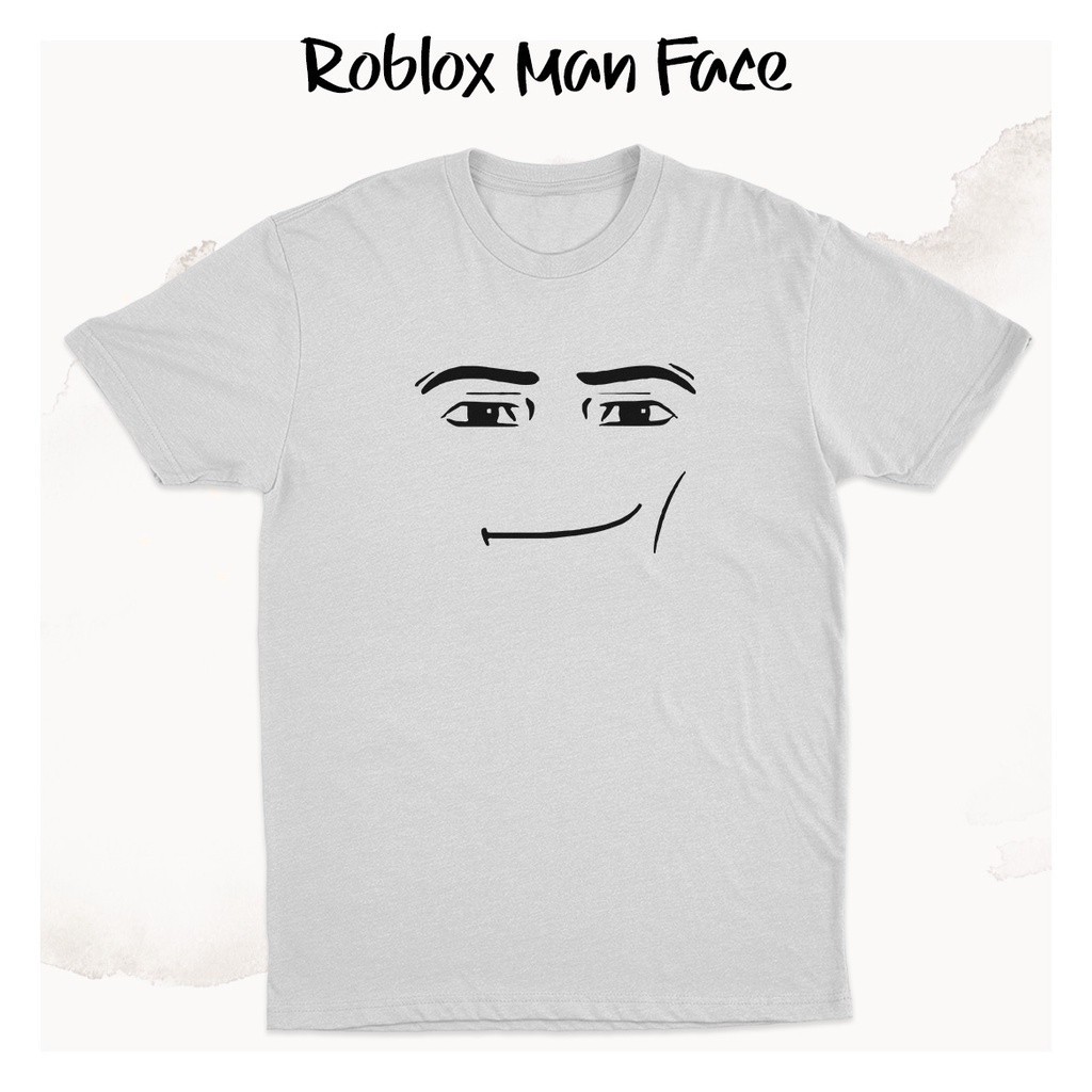 ใหม่ Unisex เสื้อยืด พิมพ์ลาย Roblox Man Face Game K0069 สําหรับผู้ชาย ...