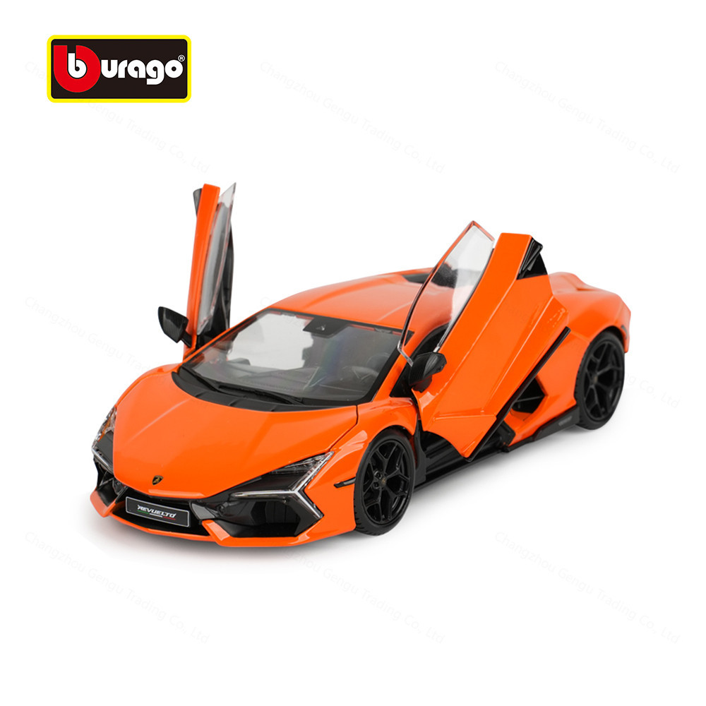 Bburago 1 Lamborghini Revuelto Sports Car Static Die Cast Vehicles สะสม ...