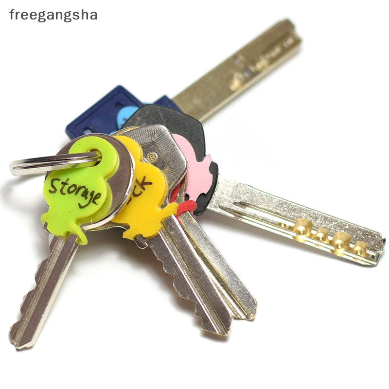 [FREG] 12 ชิ้น/เซ็ตMulticolor Key Top Covers Head Capsแท็ก ID Markers ...