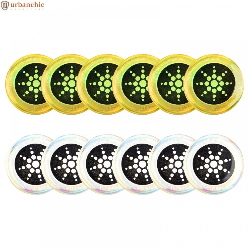 สติกเกอร ์ 6 ชิ ้ นทอง 6 ชิ ้ น Silver Anti Sticker Anti-EMP Protection ...