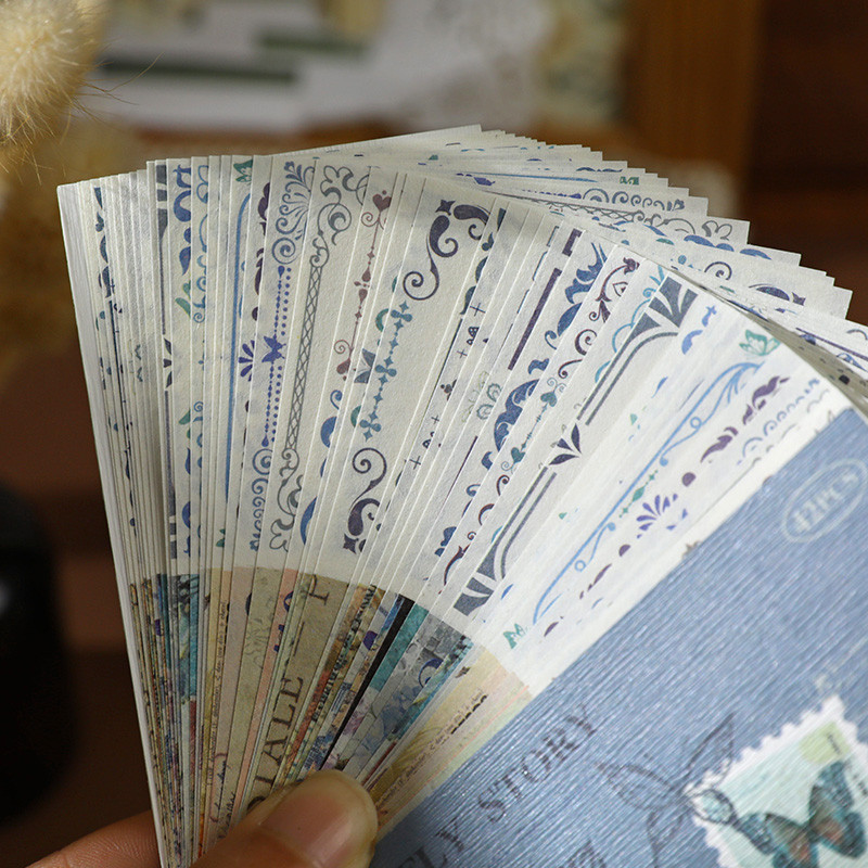 Enwei 42 ชิ ้ น [Butterfly Dream Series ] Vintage Journal วัสดุกระดาษ ...