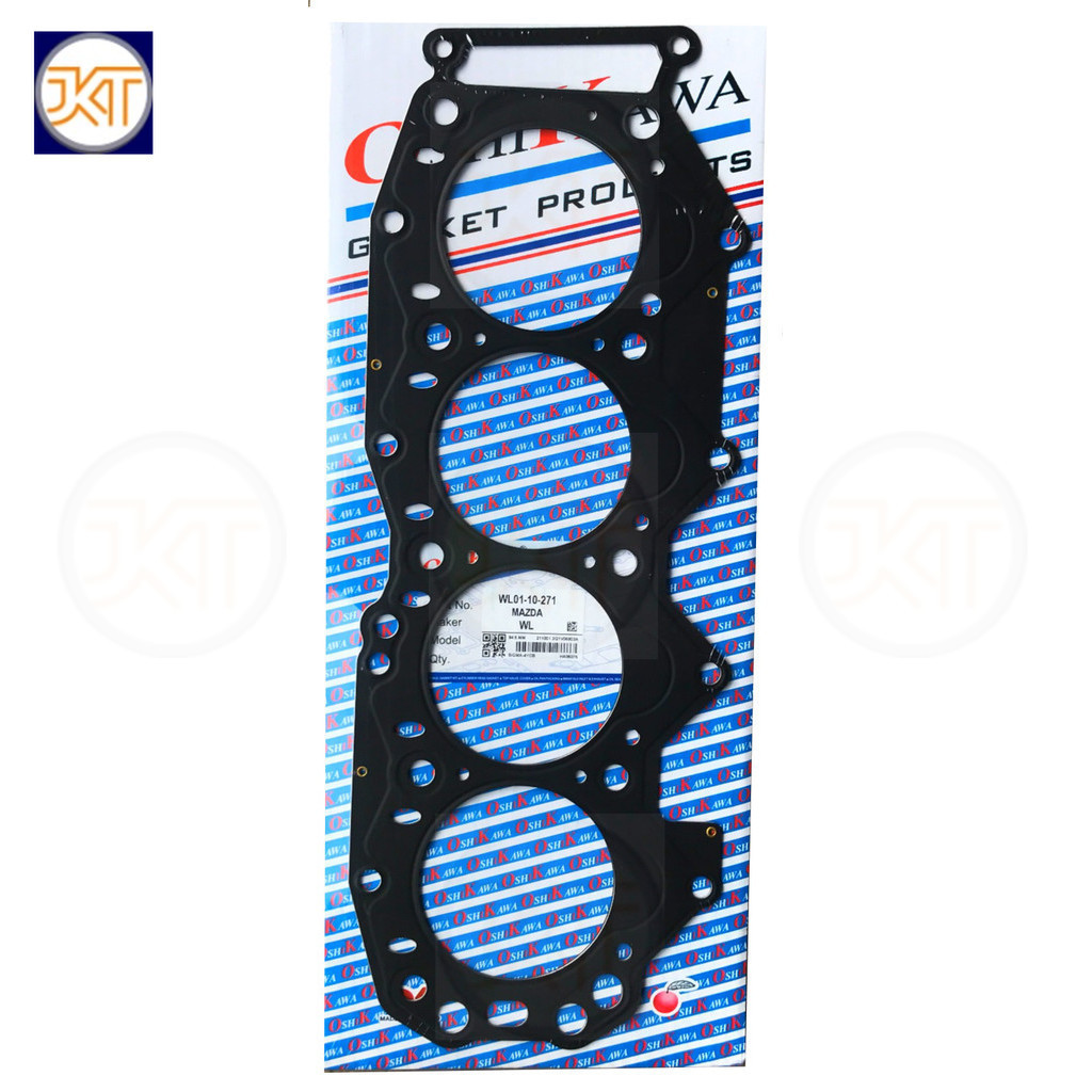 จัดส่งเร็ว ปะเก็นฝาสูบ WL เหล็ก STD WL01-10-271 oshikawa Mazda WL ไฟเต ...