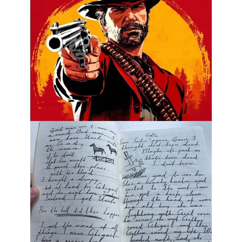 Wild Darts 2 Arthur Morgan 's Diary Sixth Edition Original 2 สินค ้ า ...