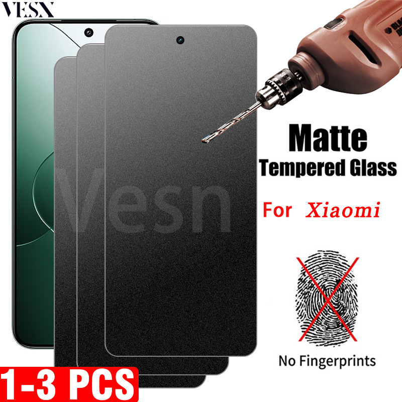 ฟิล์มกระจกด้าน ใช้สำหรับ ช่วยลดรอยนิ้วมือ Xiomi Xiaomi Mi 14 13T 13 12 12T 11 11T 10T 9 9T Lite ...