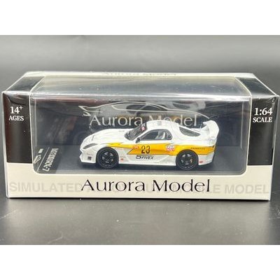 AuroraModel 1:64 RX-7 Veilside advan&Lightning Livery diecast model ...