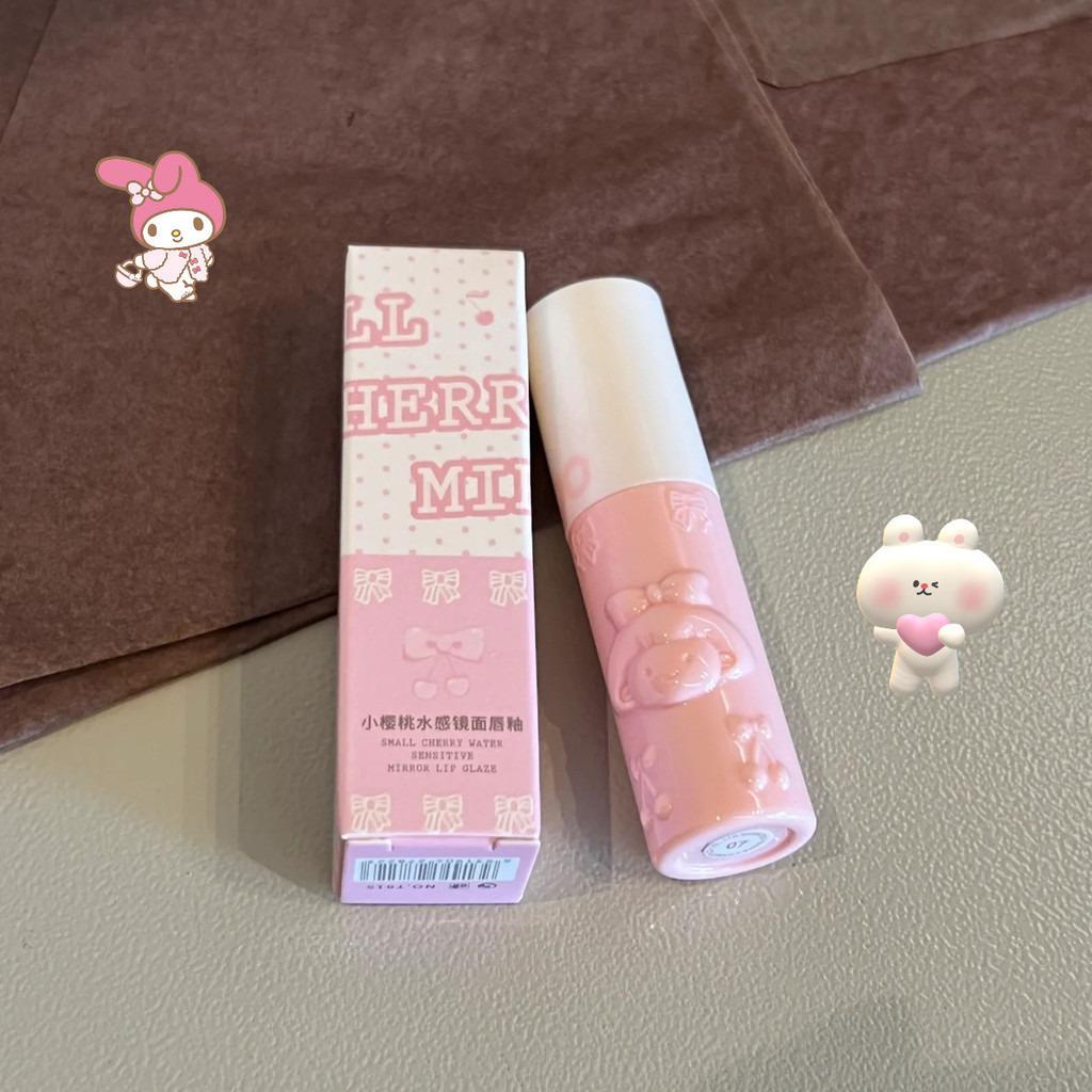 Toot DODO ~Cherry Mirror Lip Gloss การ ์ ตูนนูน Clear Moisturizing ...