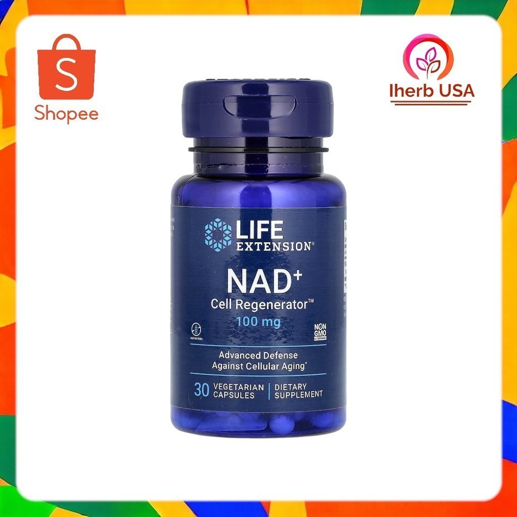 Life Extension, NAD+ Cell Regenerator, NIAGEN Nicotinamide Riboside ...