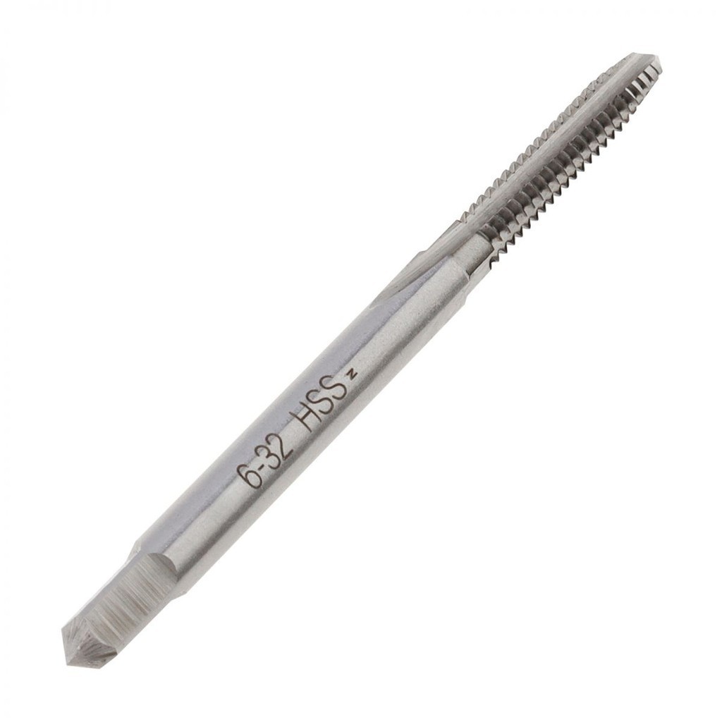 6-32unc Thread Tap Right Hand HSS 6 x 32 UNC Straight Fluted Machine ...