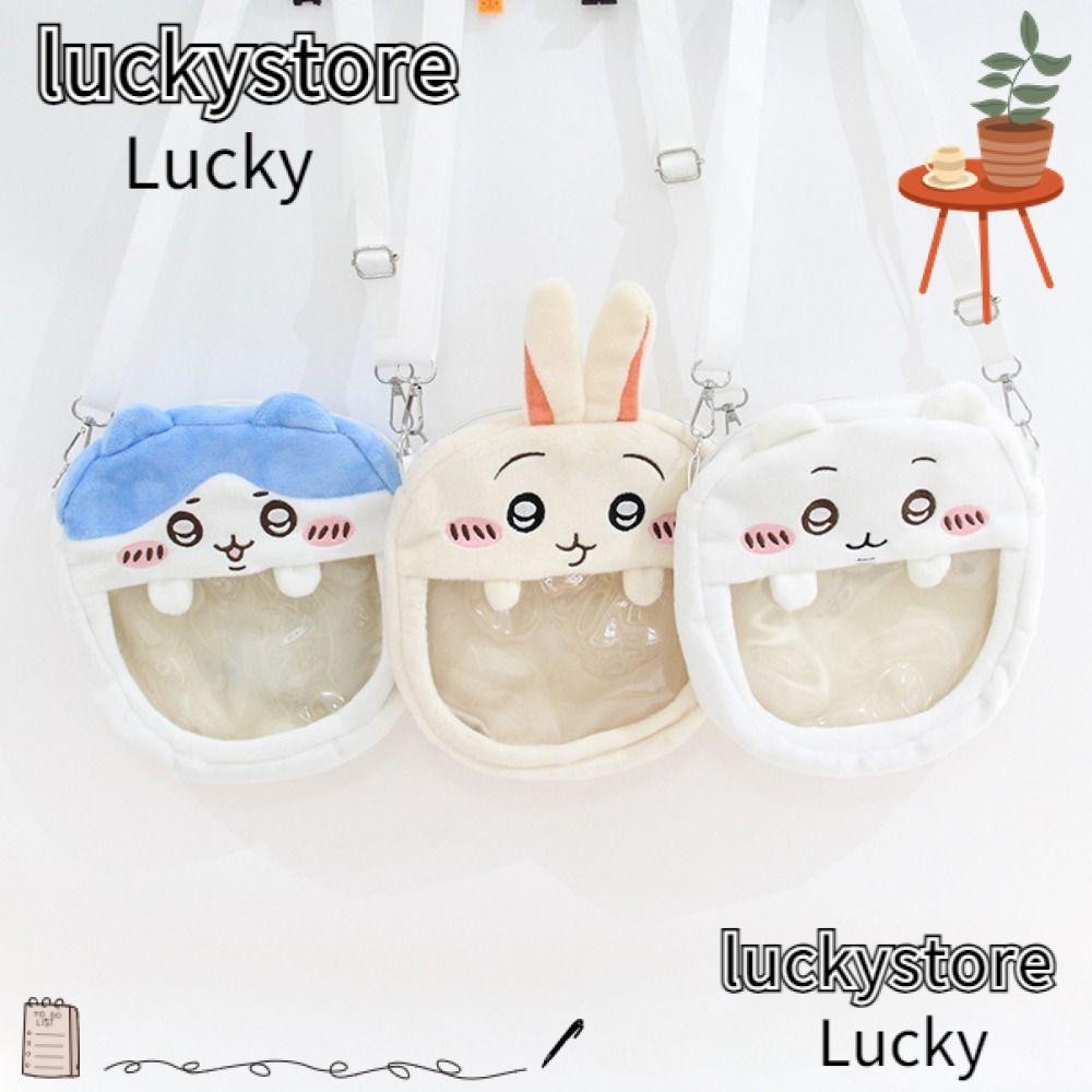 Lucky กระเป๋าสะพาย Messenger, กระเป๋าสะพายข้างตุ๊กตา Hachiware, การ์ตูน ...