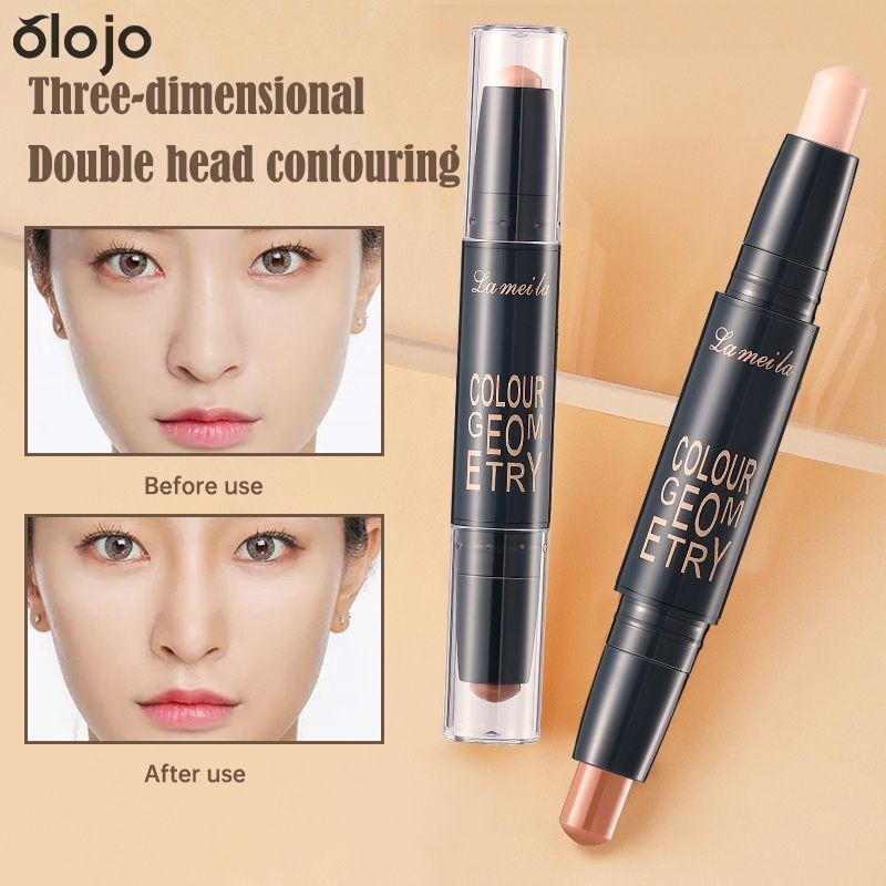 oojo ไฮไลท์คอนทัวร์แบบแท่งสองหัวกันน้ําและกันเหงื่อ oo | Shopee Thailand