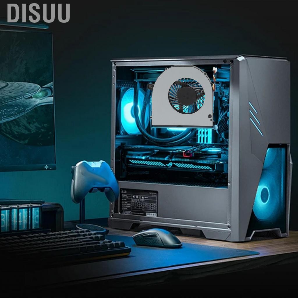 Disuu พัดลมระบายความร้อน CPU สำหรับ Intel Nuc11PAH Nuc11tnh 4 พิน DC5V ...