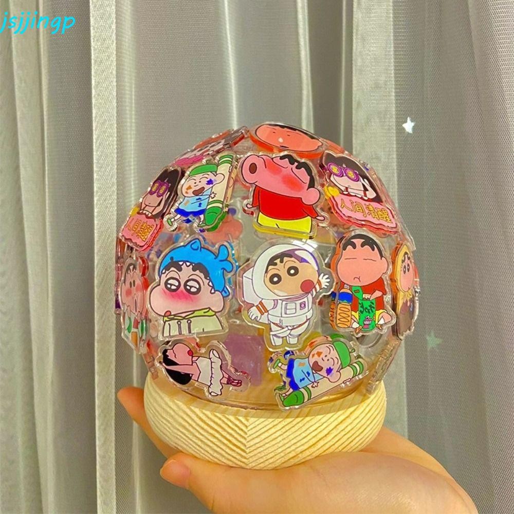 Jsjjingp Handmade Bright Night Lamp, Nohara Shiro Crayon Shin-chan DIY ...