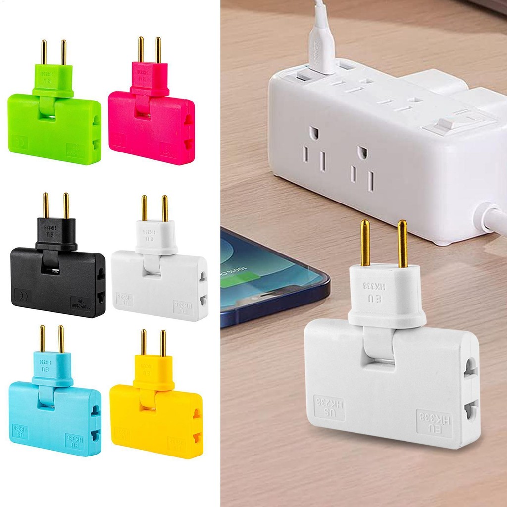 3-outlet Wall Adapter 3 Way Flat Wall Plug Outlet Adapter Plug Adapter ...
