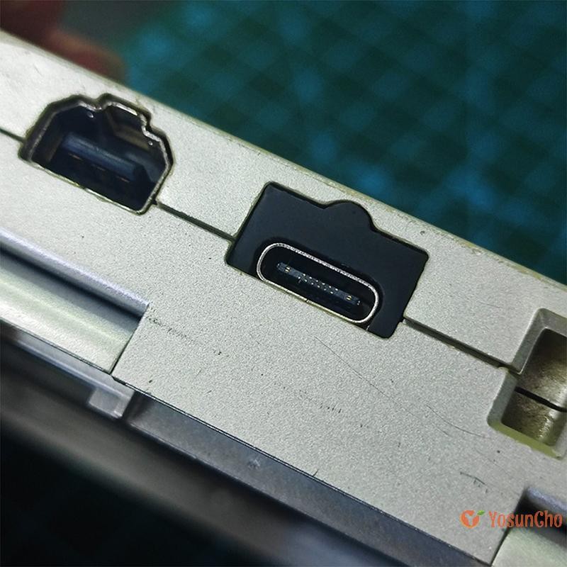 โยซันโช] สําหรับ GBASP USB-C W. อุปกรณ์เสริม AUDIO MOD Nintendo GAMEBOY ADVANCE SP GBASP พอร์ต ...