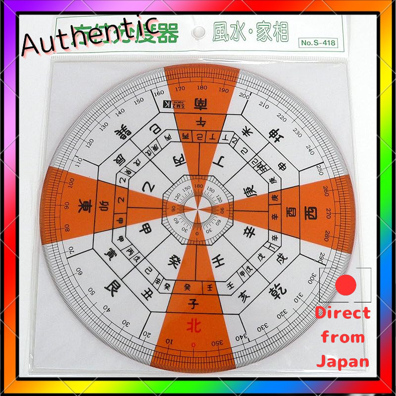 [Inoue Seisakusho] Directional Protractor (S-418) This is an 18 cm full ...