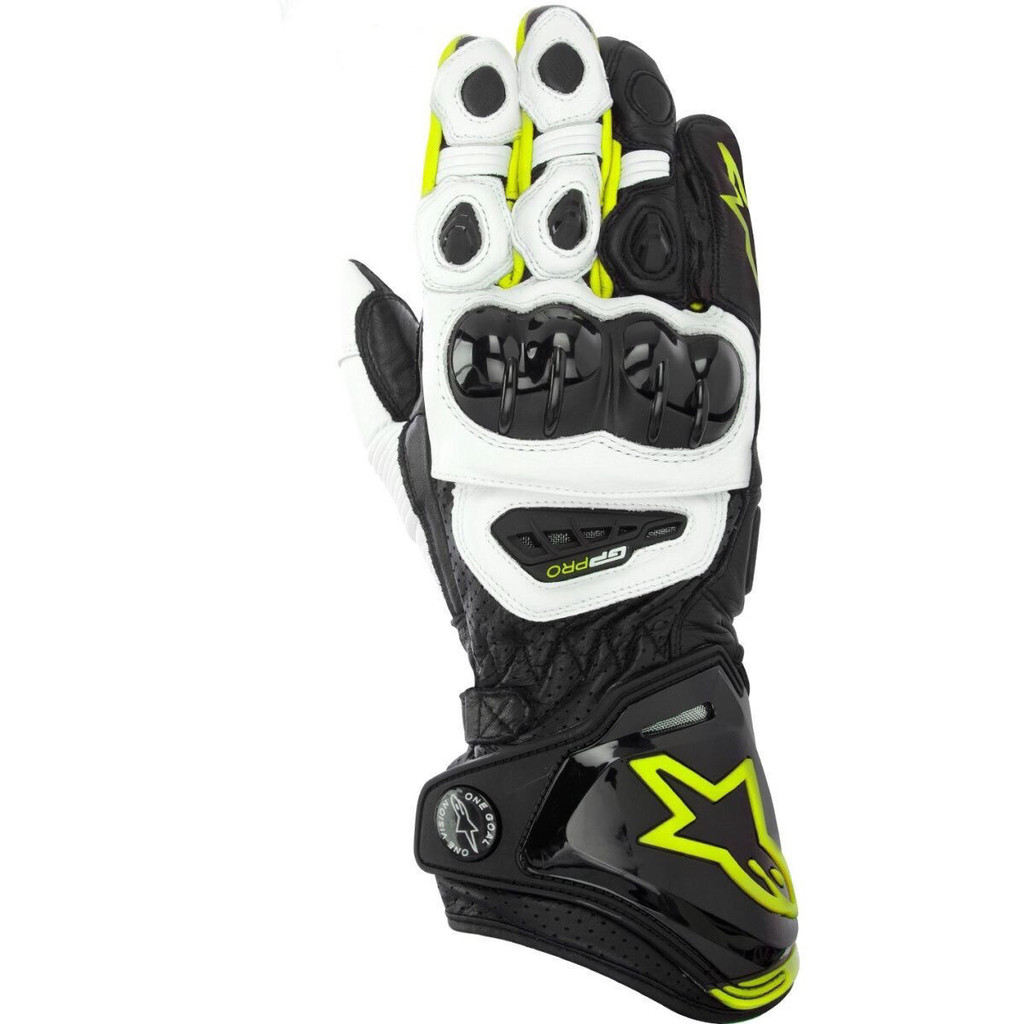 Racing Anti-Fall Long Gloves Wrist Protection for Palm Fiber Optic ...