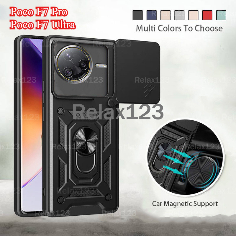 สําหรับ Xiaomi Poco F7 Ultra 5G PocoF7 Pro 5G Poco F7Ultra 5G Poco F7Pro 5G ปลอก 2025 สไลด์กล้อง ...