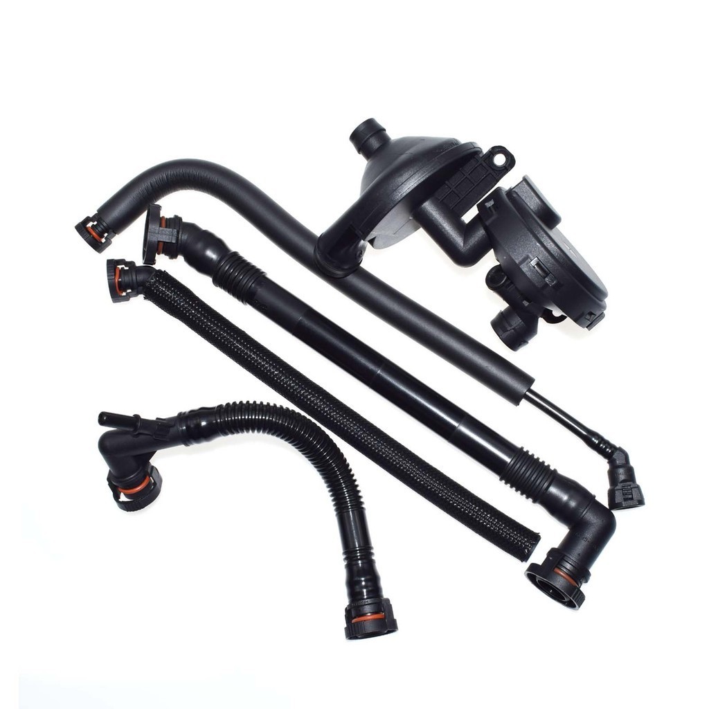 Pcv Crankcase Vent วาล ์ ว + Breather ชุดท ่ อสําหรับ BMW 3/ 5/ 7 ...