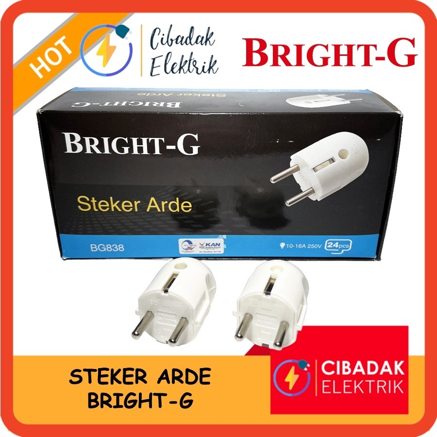 ปลั๊กกราวด์ Bright-g / ปลั๊ก ELECTRICAL / ปลั๊กกลม / ปลั๊ก SNI | Shopee ...