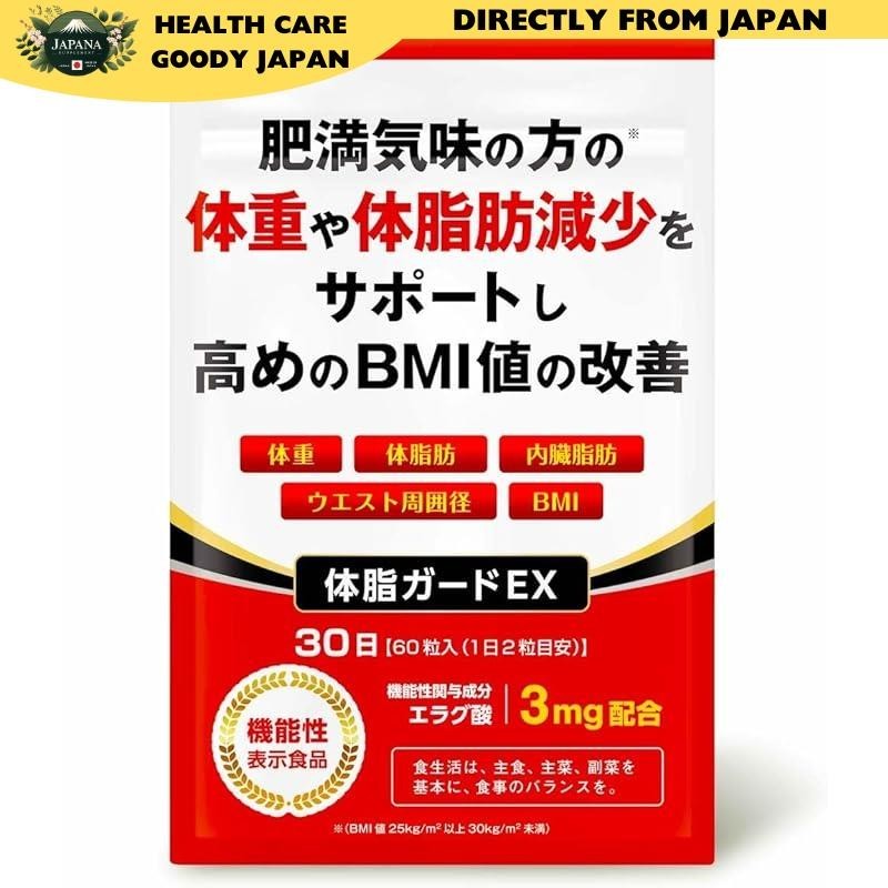 Body Fat Guard EX supports a decrease in body weight, body fat ...