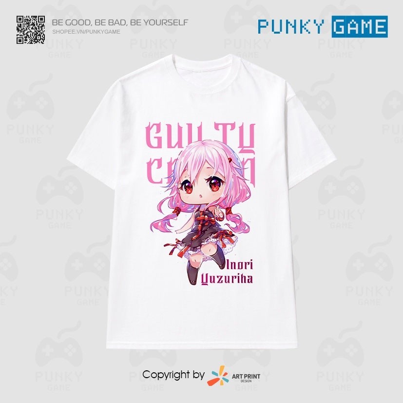 Chibi Inori Guilty Crown เสื ้ อยืดอะนิเมะแขนสั ้ น S-5XL | Shopee Thailand