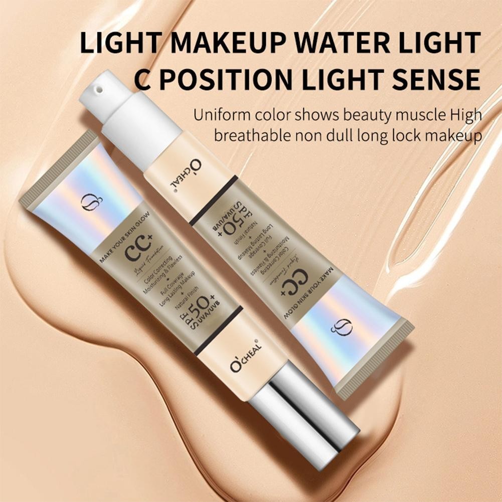 Ocheal Concealer Primer Moisturizing Liquid Foundation CC Cream ...