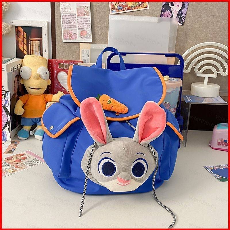 Jason Judy Hopps การ์ตูนน่ารักเด็กกระเป๋าเป้สะพายหลังโรงเรียนประถมศึกษา ...