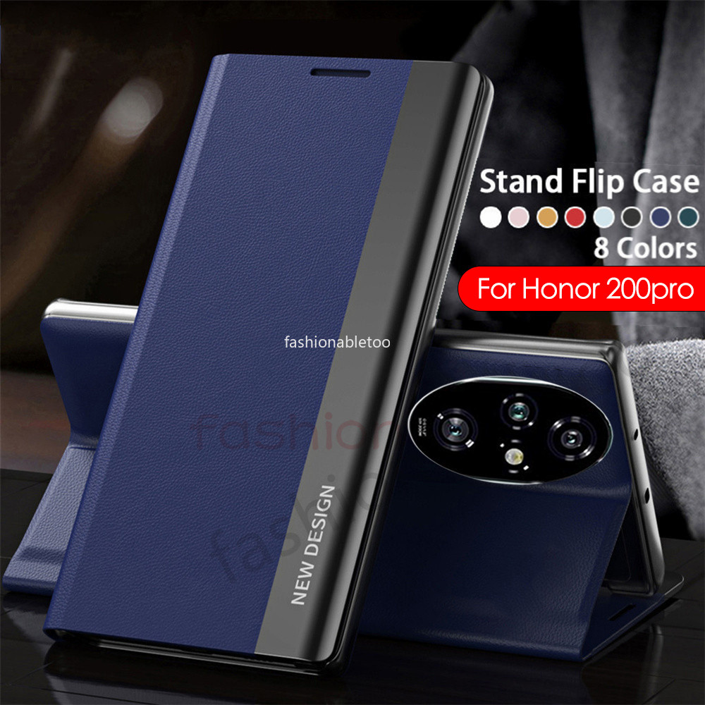 Matte Flip หนังเคสโทรศัพท์สําหรับ Honor 200 pro Lite 200pro 200Lite Honor200 pro Honor200pro ...