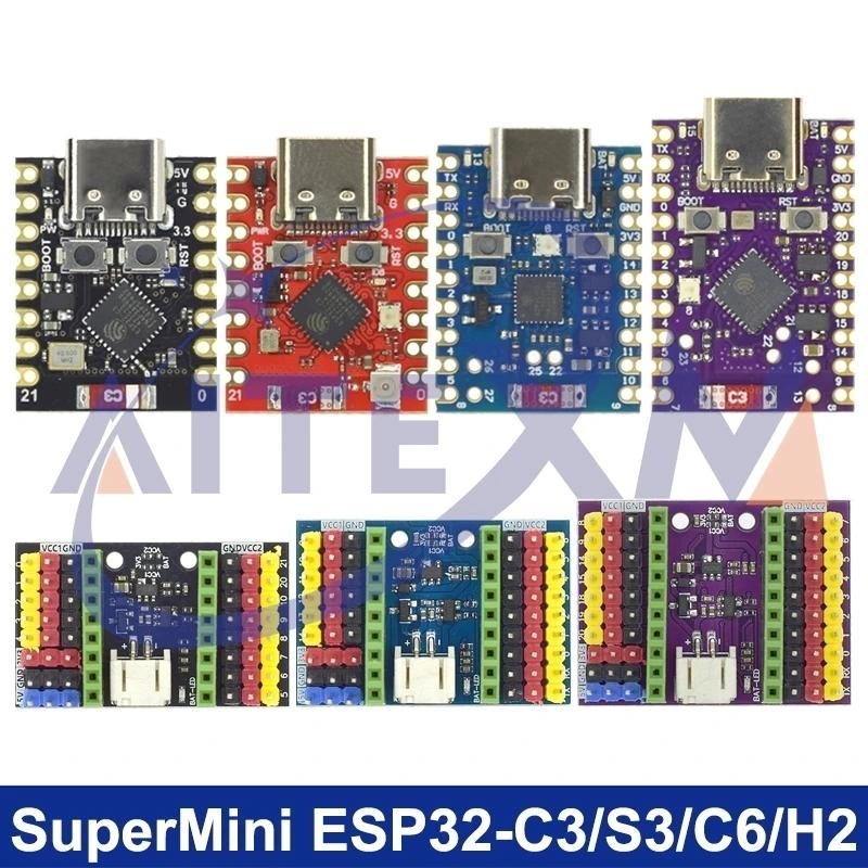 Esp32 C3 Esp32 S3 Esp32 H2 Esp32 C6 บอร์ดพัฒนา Esp32 C3 Supermini Plus 2893